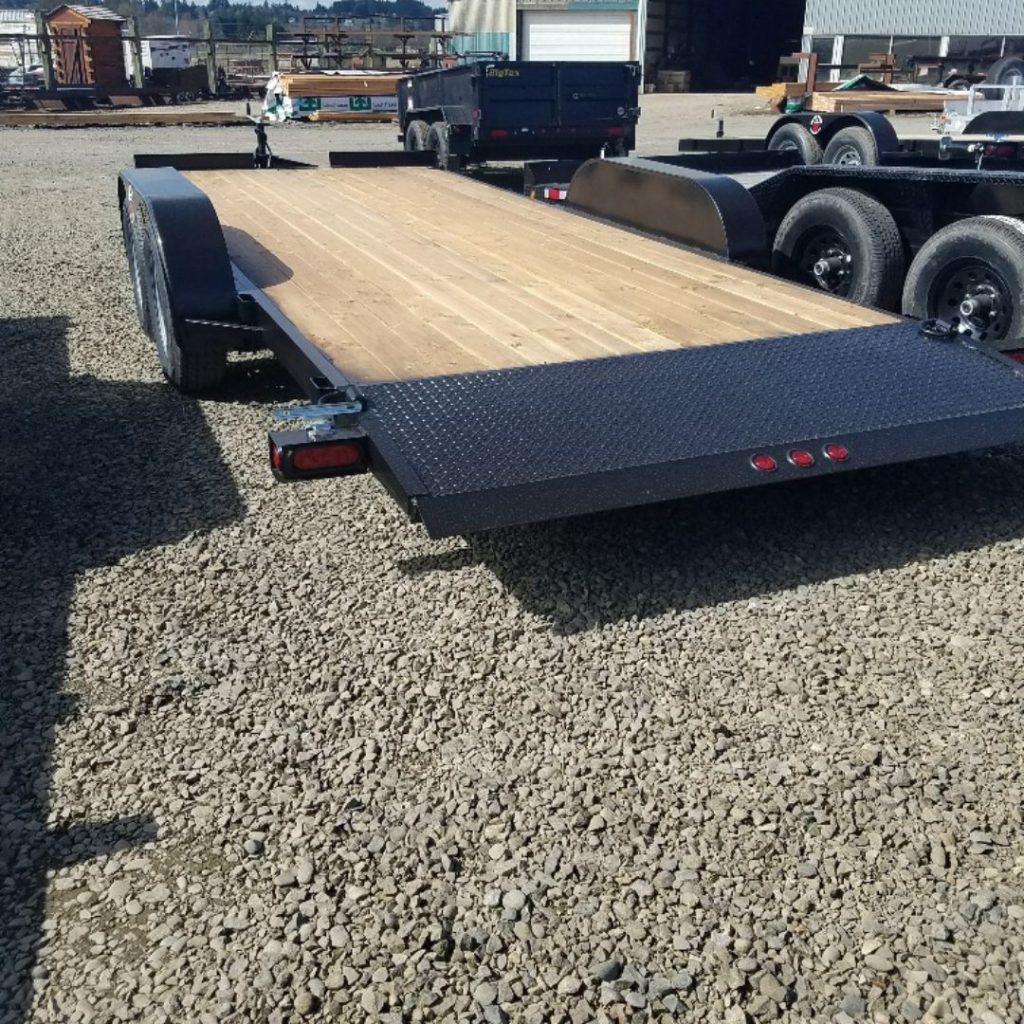 Bulldog Trailers Tiltbed 718T 7K GVW 7×18 Drop Deck Race Car Hauler ...
