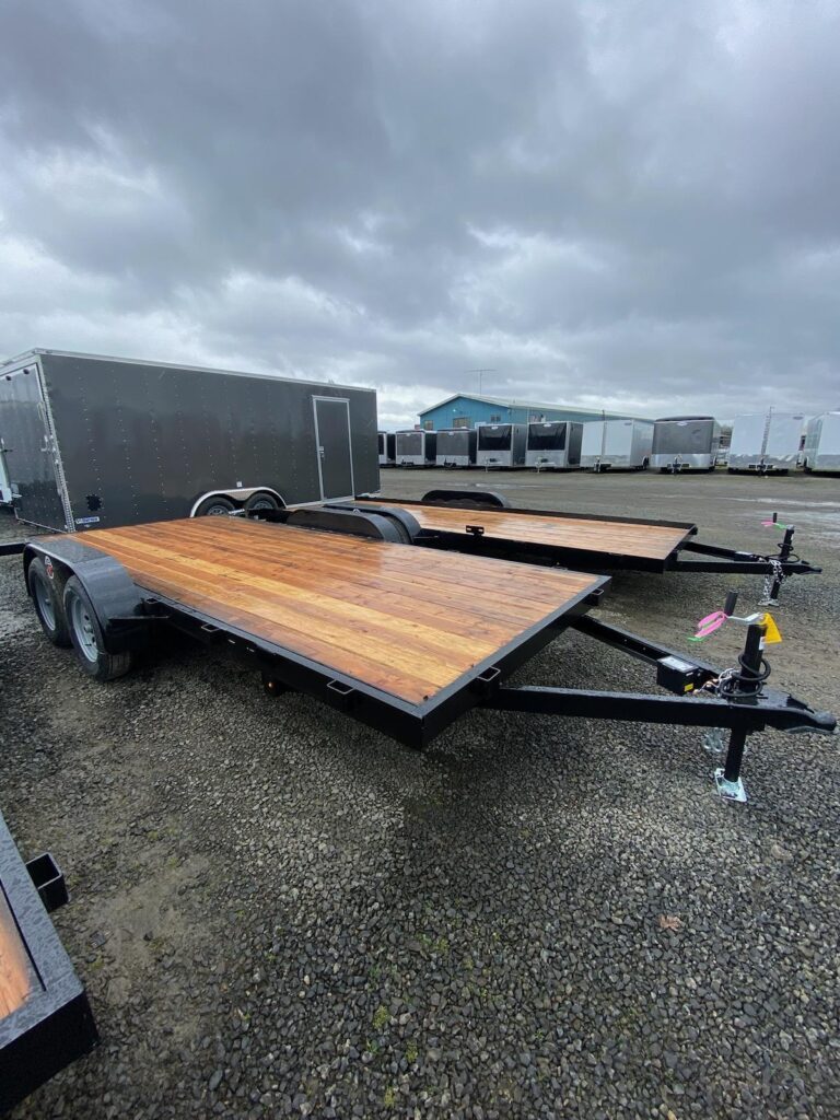 Bulldog Trailers Auto 716C Channel Framed 7x16 Car or Equipment Hauler ...