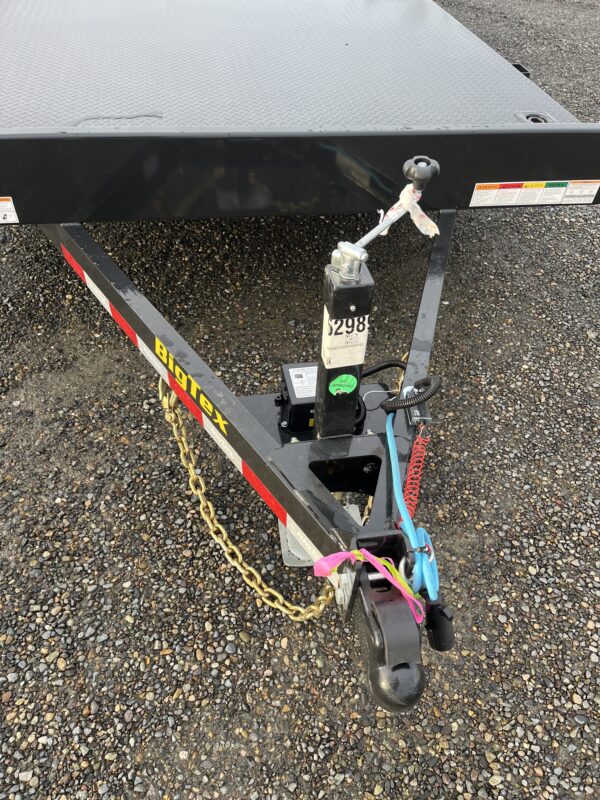 Big Tex 10CH-18 Equipment Trailer 10k GVW Dovetail Loading Ramps ...